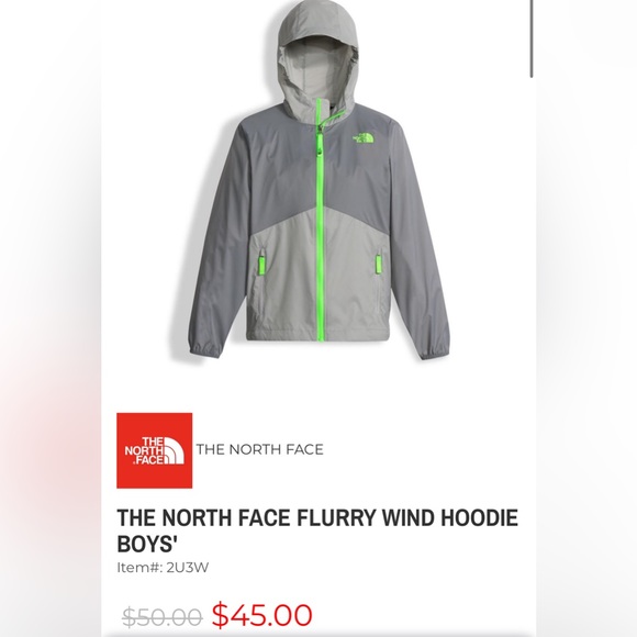 The North Face | Jackets & Coats | The North Face Flurry Wind Hoodie ...